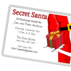 Secret Santa Invitation Quotes